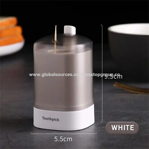 Buy Wholesale China Simple Press Type Automatic Toothpick Holder ...