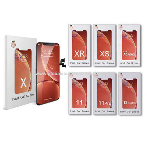 Rj Incell Mobile Phone Lcds Display For Iphone X Xs Xr Xs Max 11 12 Pro ...
