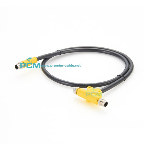 Buy Wholesale China M12 K-coded Extension Cable Din En 61076-2-111 For ...
