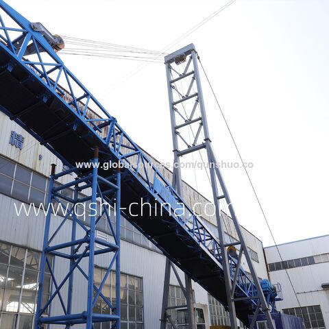 Qshi Customized High Efficiency Mobile Radial Telescopic Ship Loader ...