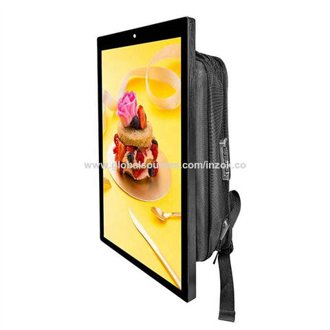 Buy Wholesale China Wholesale 21.5 Inch Touch Screen Backpack Billboard ...