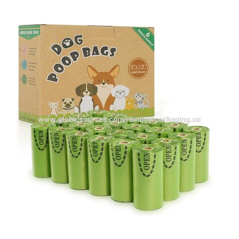 Buy Wholesale China Bio-gradable Dog Poop Bag Pet Water Clean Bags Custom Plastic Poop Bags ...