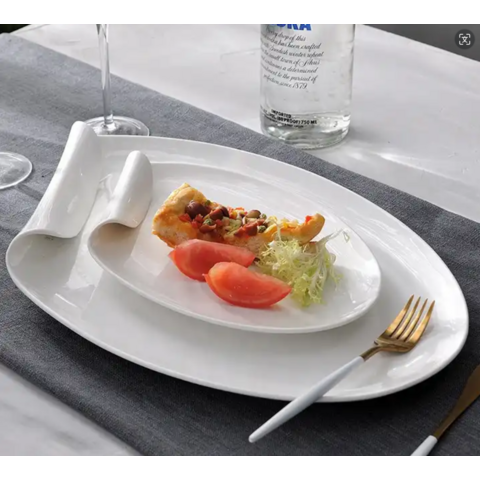 Bulk Buy China Wholesale Royal Ware Round Irregular White Porcelain ...