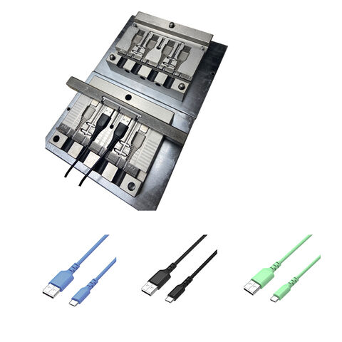 New Supplier Plastic Injection Mold Mobile Usb Cable Plug Molding Outer ...
