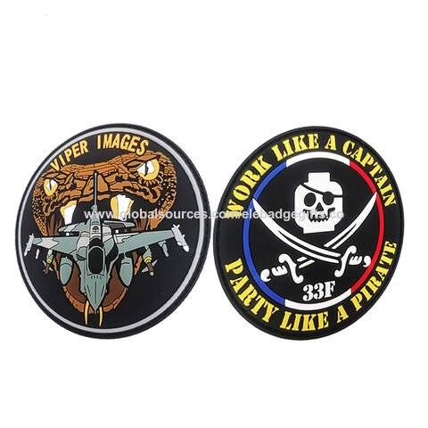 Buy Wholesale China Skull Clothes Badges Pvc Patch Manufacturer ...