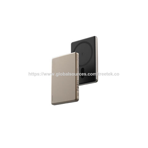 Ultrathin Magnetic Wireless Charging Power Bank For Magsafe 5000mah ...