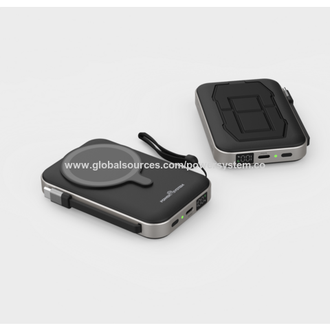 Buy Wholesale China Qi 2 Magnetic Wireless Power Bank, 10,000 Mah/3.85v ...