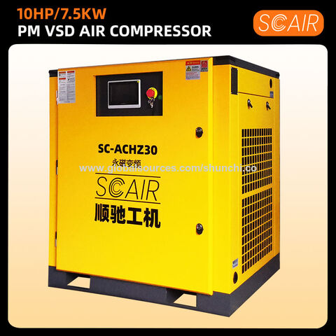 100hp/75kw Vsd Permanent Magnet Screw Split Air Compressors $5450 ...