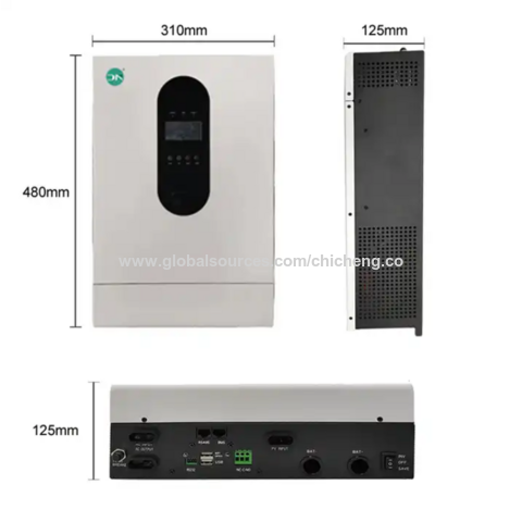 Off Solar Hybrid Inverter 3kva/3000w Inverters In Home Energy System ...