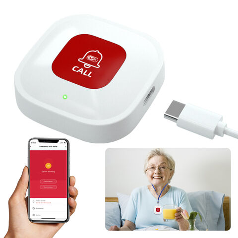 Tuya Wifi Sos Panic Button For Elderly For Senior Living Assisted ...