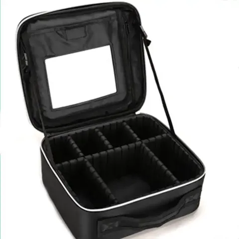 Buy Wholesale China Custom Travel Makeup Case Pu Leather Cosmetic Box ...