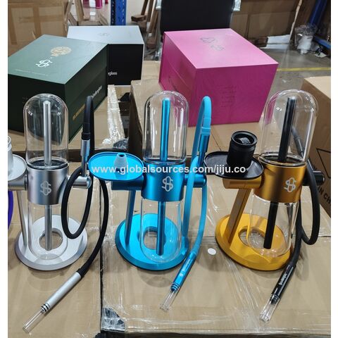 Wholesale Custom Logo 360 Gravity Hookah Cookies 2 In 1 Glass Aluminum ...