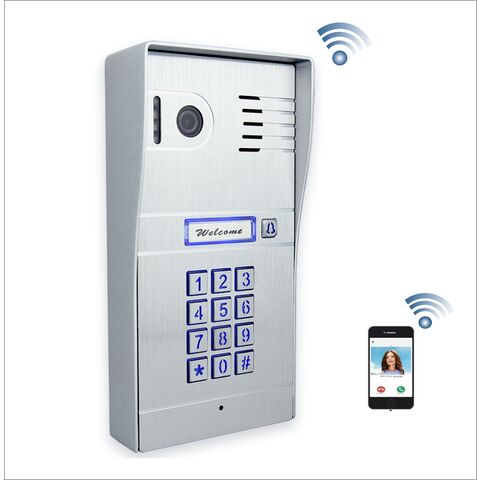 Smart Phone Control Wifi Smart Doorbell, 4 Live Menu Video Door Phone ...