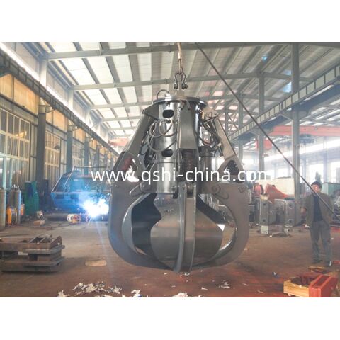 Buy China Wholesale 1-2-3 Cbm Electric Hydraulic Orange Peel Bucket ...