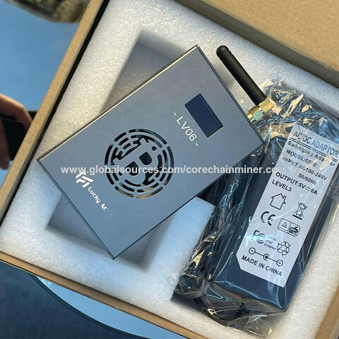 Lucky Miner V6 Btc Solo Miner Lottery Machine Supports Sha-256algorithm ...