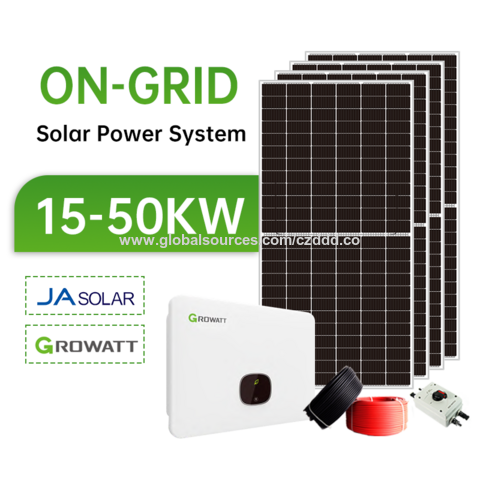 Buy Wholesale China Powersourcing Solar Systems Complete Kit 20kw Solar ...