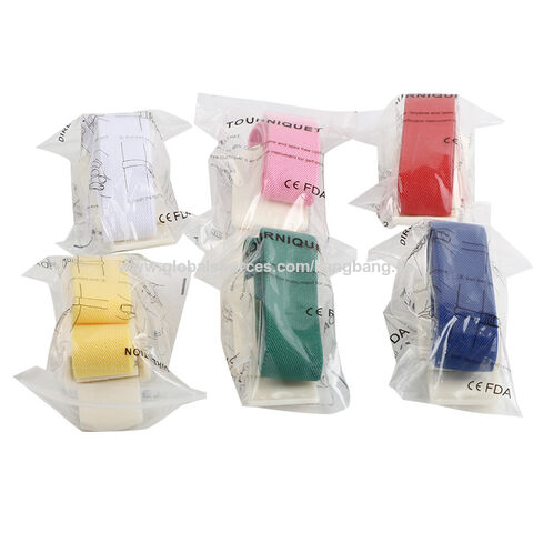 Disposable Medical Tourniquet For First Aid Blood Collection Consumable ...