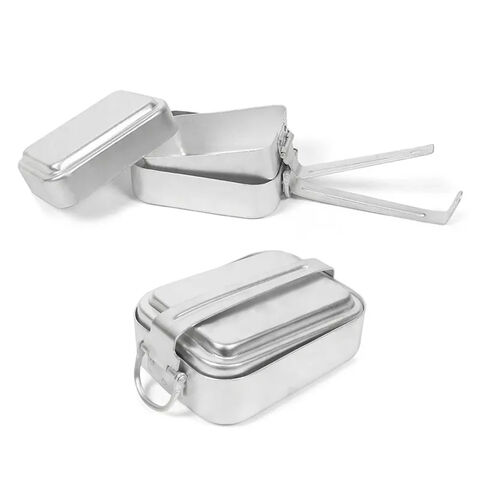 Buy Wholesale China Portable Outdoor 3 In 1 Mess Tin Aluminum British ...