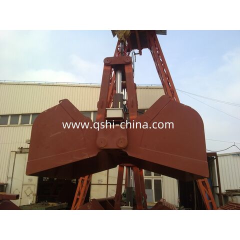 Buy China Wholesale Bulk Cargos Two-jaws Hydraulic Grab Bucket For Hot ...