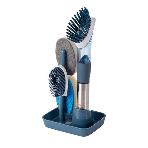 4 In 1 Liquid Pot Brush Multifunctional Cleaning Household Kitchen ...