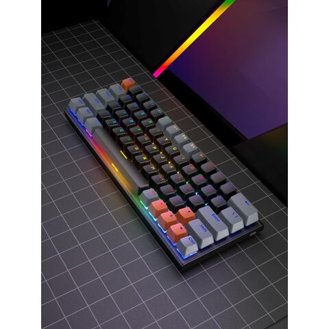 Buy Wholesale China Backlit Gaming Keyboards With Flowing Rgb Light In ...