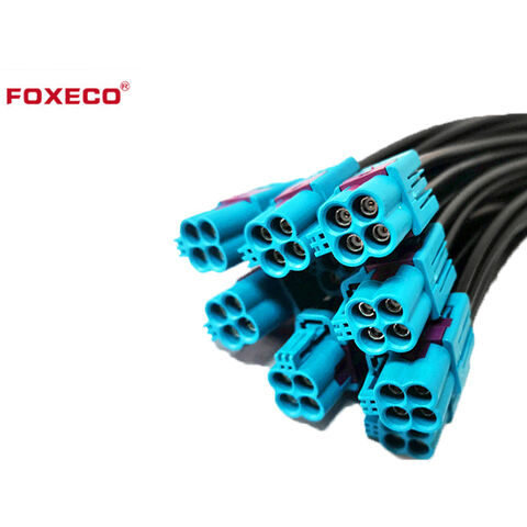 Foxeco Automotive Rf Cable Coaxial Rosenberger Quad Mini Fakra ...