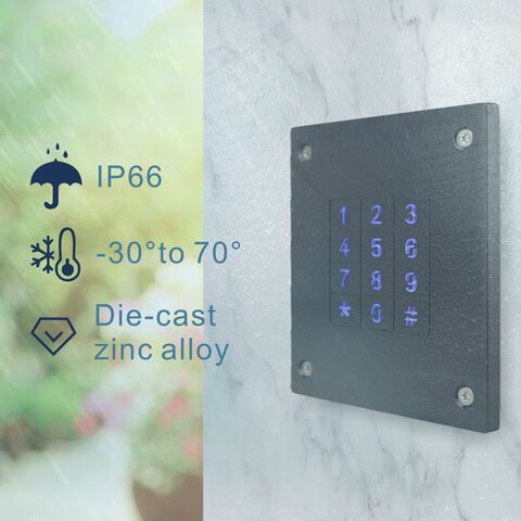 Whole Sales Aluminum Panel Stand-alone Access Keypad Code Access ...