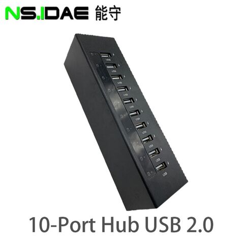 Factory Direct High Quality China Wholesale Portable 10-port Usb2.0 Hub ...