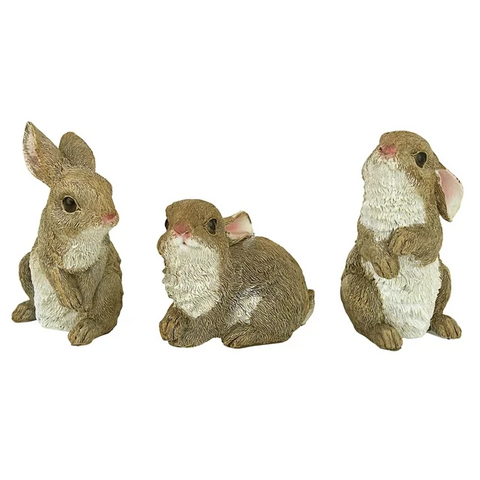 Buy Wholesale China Wholesale 5inch Realistic Rabbit Animal Figurines ...