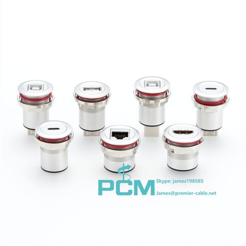 Buy Wholesale China Female To Female Panel Mount Rj45 Connector Cat6&5 ...