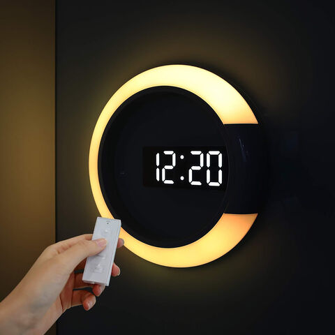 Buy Wholesale South Korea Moodlight Dual Mirror Clock, 7 Color ...