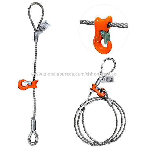 Factory Direct High Quality China Wholesale Steel Wire Cable Sling Laid ...