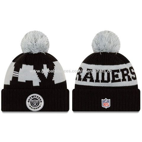 Hats Nfl Team Pom Beanie Hats Customized High Quality Jacquard And ...