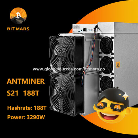 Buy Wholesale China Spot Bitmain Antminer S21 188t 3290w Bitcoin Btc Asic Miner & Antminer S21 ...