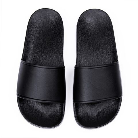 Bulk Buy China Wholesale Oem Custom Black Slides Footwear Sandal Pvc ...