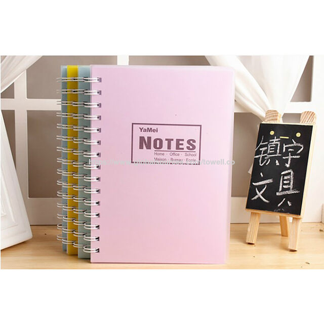 Bulk Buy China Wholesale Pp Cover Notebook, Customize Various Size And ...