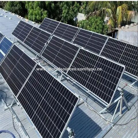 Solar System Project 5kw Solar Panel System 5kw Grid Tied Solar System ...