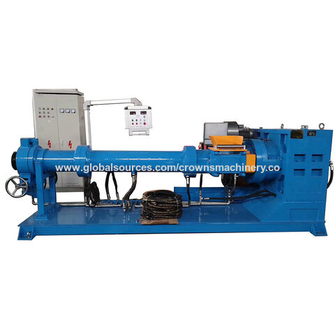 150mm Cold Feed Rubber Extruder Rubber Strip Extruder Production Line ...