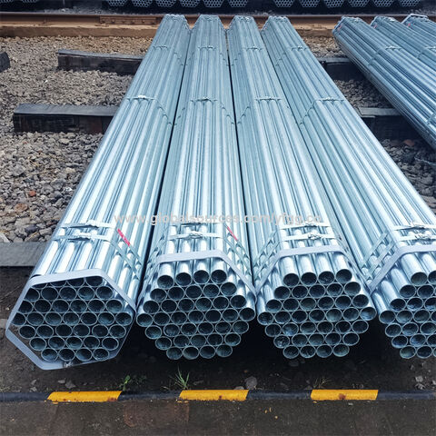Buy China Wholesale Hot Dip Galvanized Round Steel Iron Pipe Price Of 1 ...