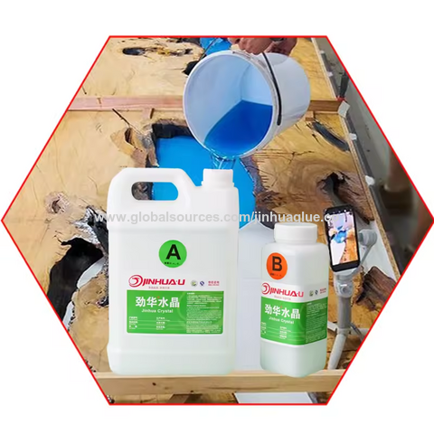 Epoxy Resin Transparent Crystal Clear 3d Art Deep Pouring & Potting ...