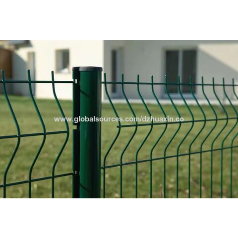 Fast Supply Speed Garden Fencing Pvc Coated Galvanized Welded 3d Bending Curved Wire Mesh Fence ...