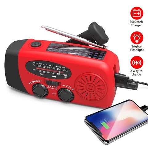 Buy China Wholesale Portable Emergency Hand Crank Radio With Led ...