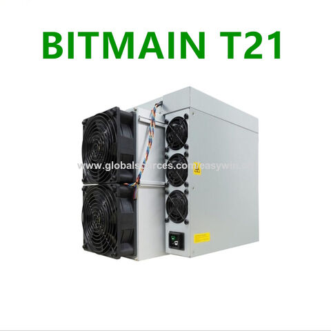 Buy Wholesale China Preorder Bitmain Antminer T21 190t Btc Miner In Hk ...