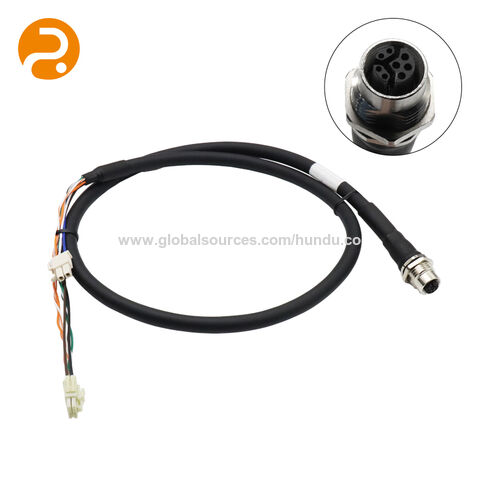 Buy Wholesale China Custom High Quality M12 Y Code 8pin Panel Rear ...