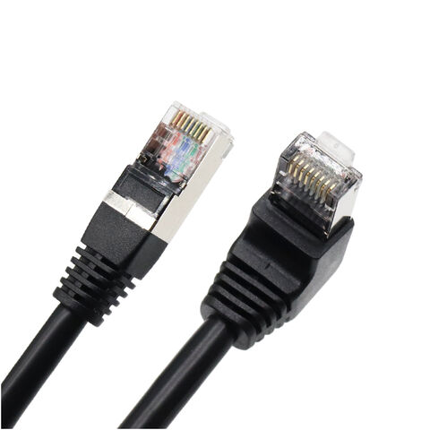 Buy Wholesale China Black Rj45 8p8c Cat.5e Male To Cat.5e Ftp 26awg*4p ...