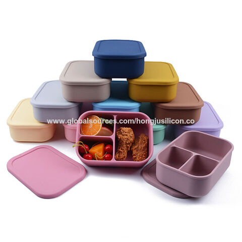 Bulk Buy China Wholesale Custom Hot Selling Food Grade Silicone Lunch ...