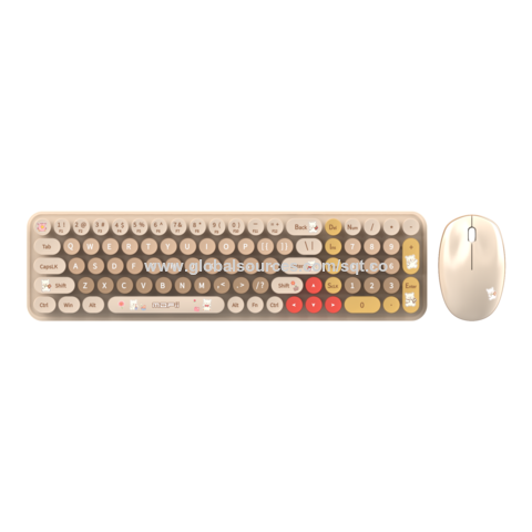 Bulk Buy China Wholesale Smk-692m8ag 2.4g Wireless Retro Keyboard And ...