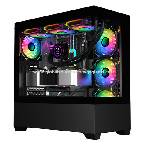 Buy Wholesale China Newest Designs Cool Gaming Pc Case Aluminum Alloy ...