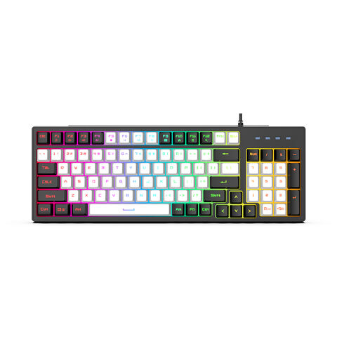 Bulk Buy China Wholesale Hot Selling Oem Compact 96 Keys Usb Wired Rgb ...