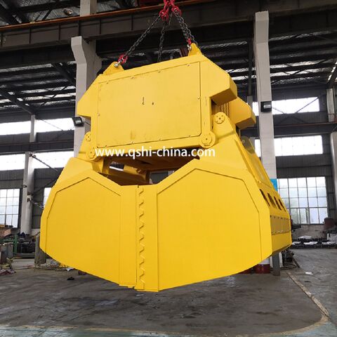 Radio Remote Control Clamshell Diesel Grab Bucket 6-12m3, Vessel Grab ...